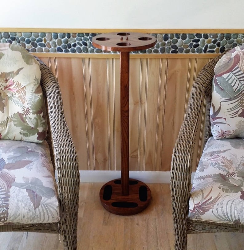 Rotating Gun Rack 4-gun Oak Rifle / Shotgun Display - Etsy