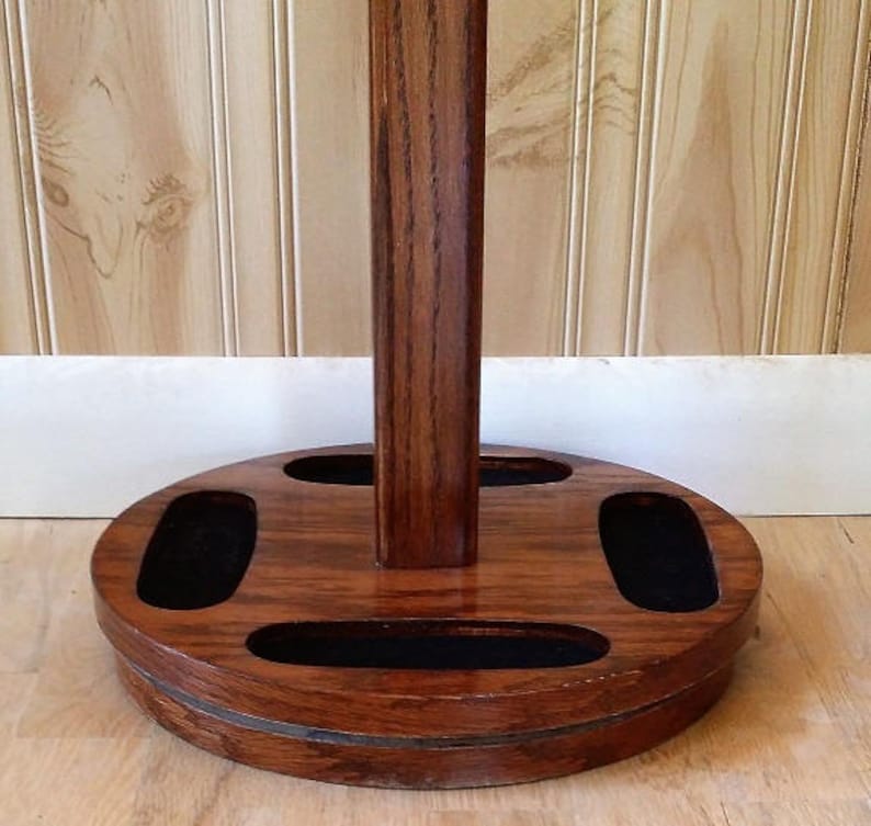 Rotating Gun Rack 4-gun Oak Rifle / Shotgun Display - Etsy