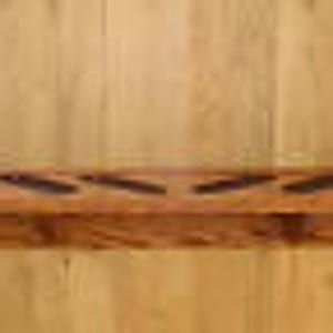 Gun Rack 8-Gun Solid Oak Wall Display for Rifles and Shotguns | Etsy