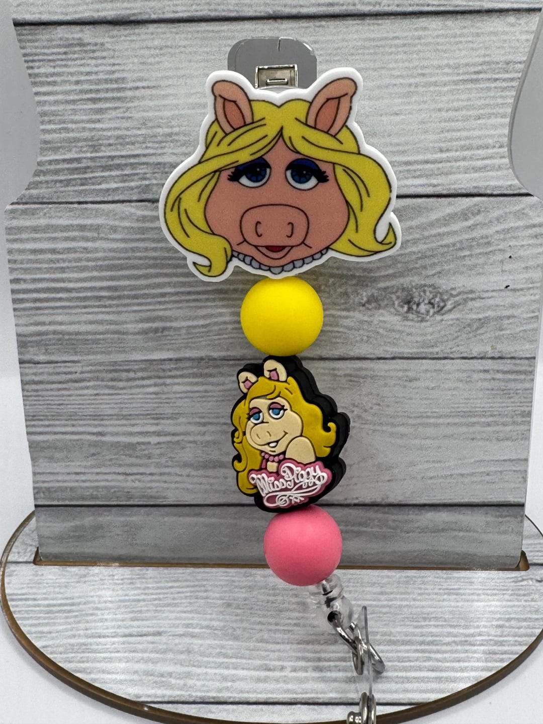 Miss Piggy Badge Reelid Badge - Etsy