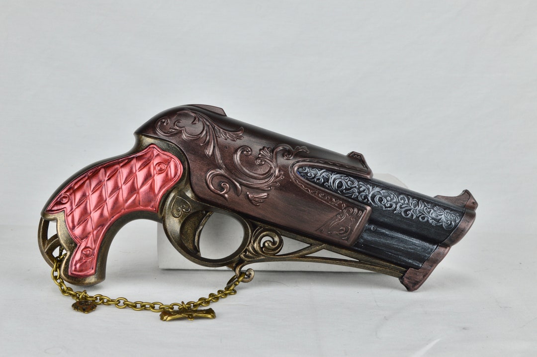 PRECIOUS, the GILDED PISTOL. Cosplay Weapon. Steampunk Pistol. Nerf Gun ...