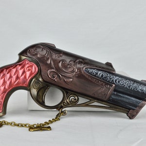 PRECIOUS, the GILDED PISTOL. Cosplay Weapon. Steampunk Pistol. Nerf Gun ...