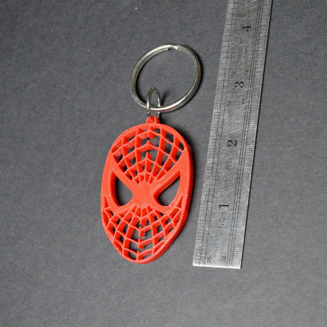 SPIDERMAN KEYCHAIN - Etsy