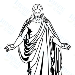 Large Detailed Christus Sticker - Etsy