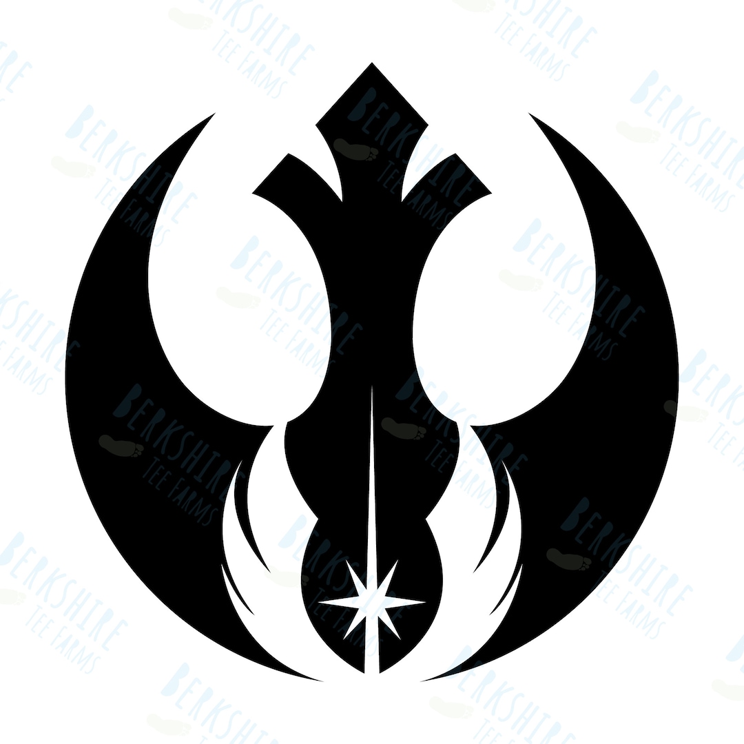 Star Wars Rebel Alliance and Jedi Order Sticker - Etsy