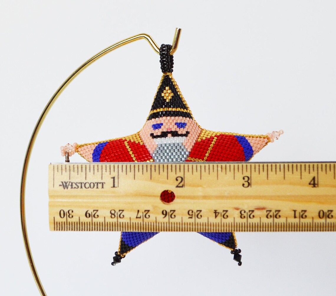 Peyote Nutcracker Star Pattern - Etsy