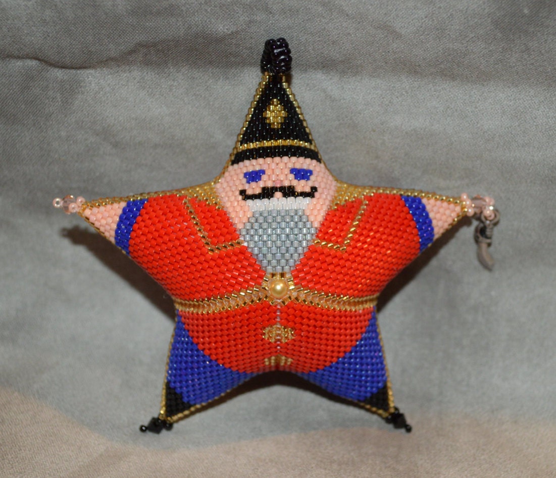 Peyote Nutcracker Star Pattern | Etsy