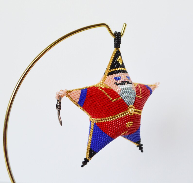Peyote Nutcracker Star Pattern - Etsy