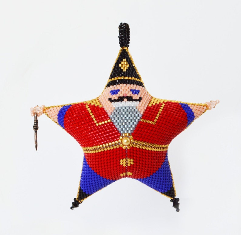Peyote Nutcracker Star Pattern - Etsy
