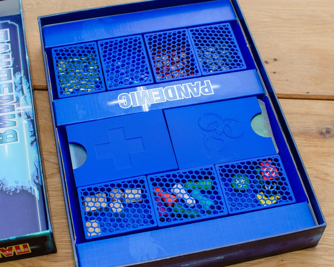 Pandemic Board Game Insert Organizer - Etsy