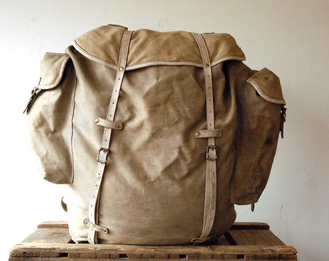 Norwegian Military or Army Style Backpack or Rucksack Bergans Made From ...