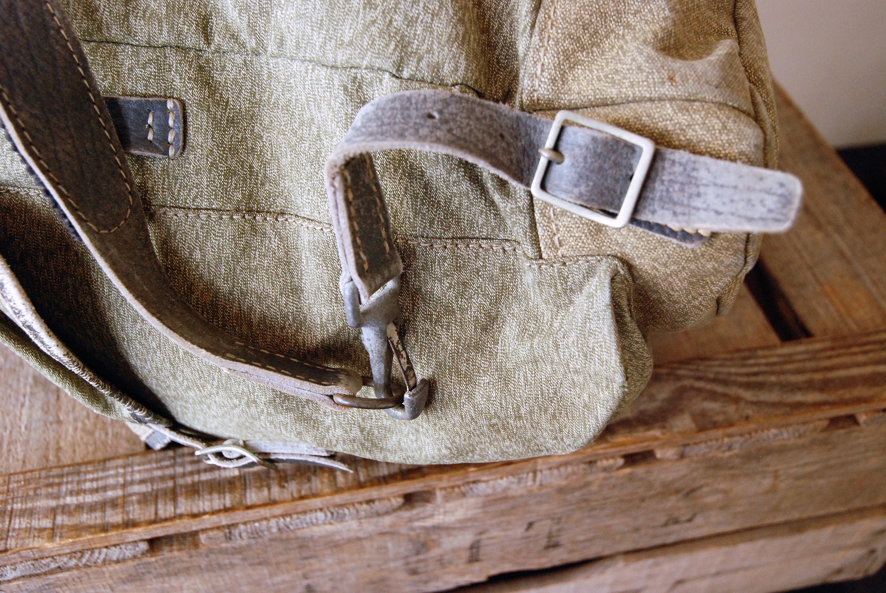 Swiss Army Backpack Rucksack Salt and Pepper Vintage - Etsy