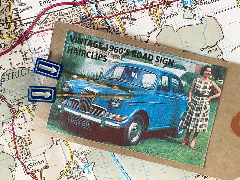 1960's Badges Pins Road Signs Vintage Original Sixties Accessories ...