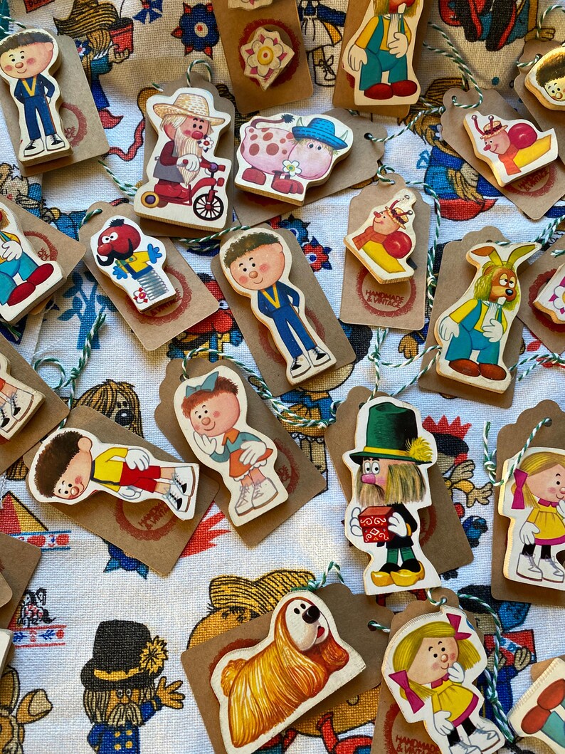 1970's Magic Roundabout Fridge Magnets - Etsy UK