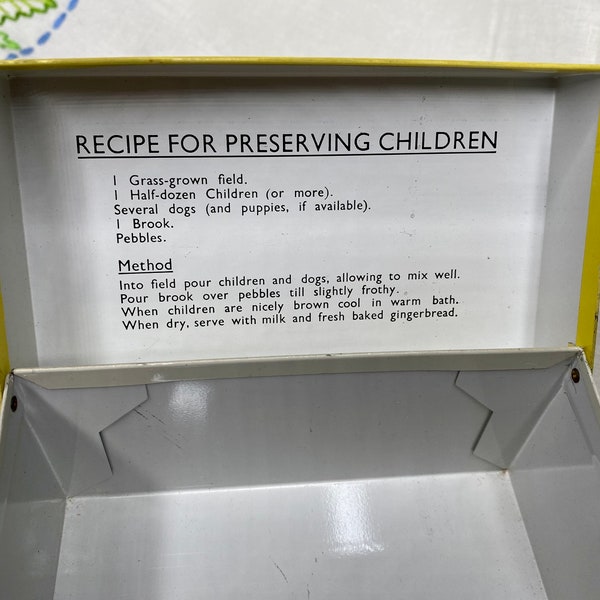 Recipe Tin - Etsy