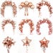 Rose Gold Glitter Balloon Clipart, Instant Download, Birthday Party ...