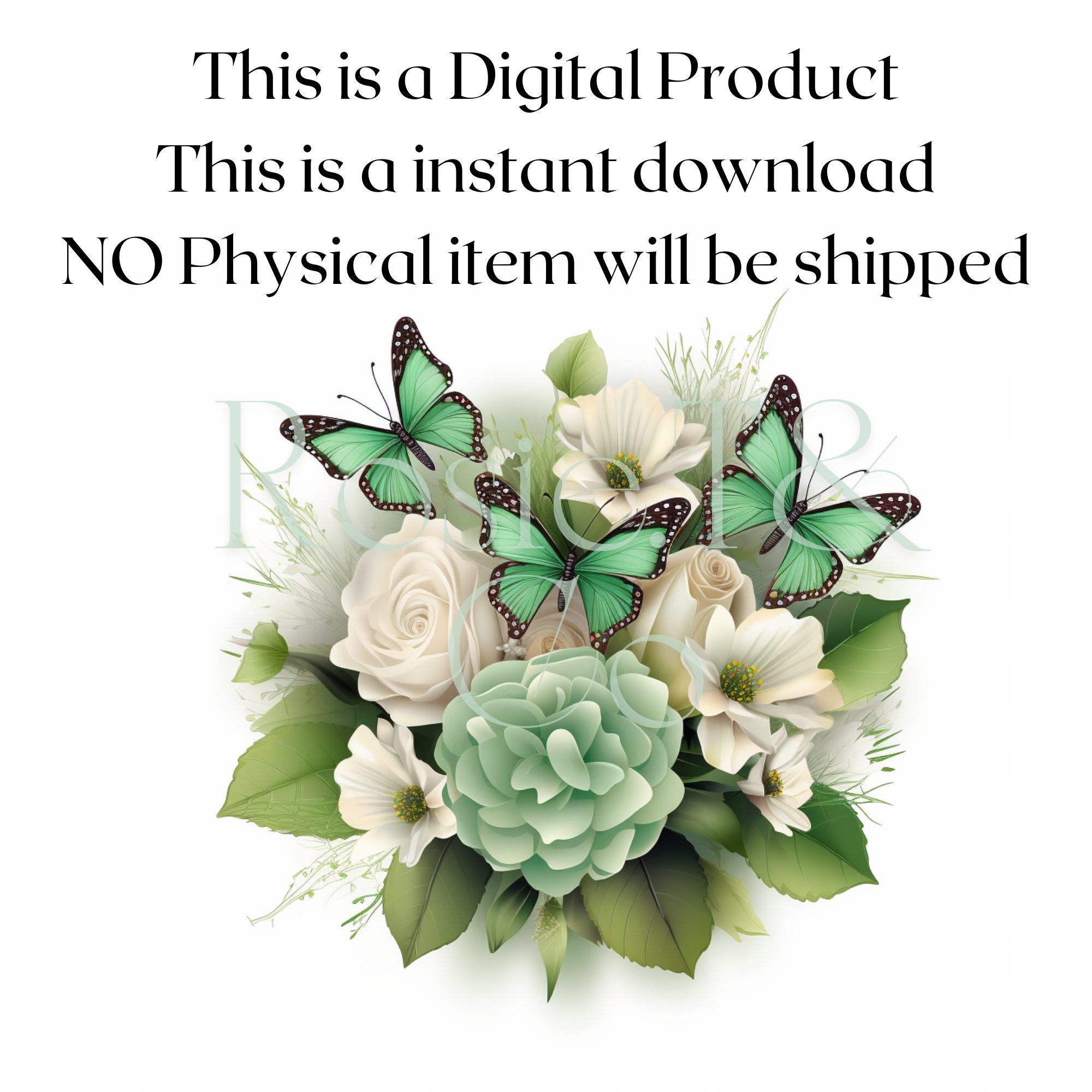Mint Green Butterflies Clipart, Transparent PNG Illustration ...