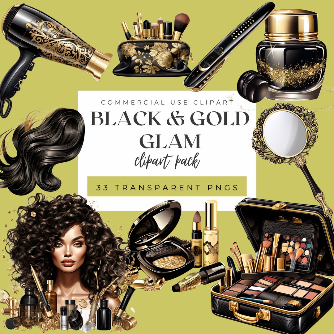 Glam Makeup Clipart, Illustration Fashion Beauty Clip Art, Beauty ...