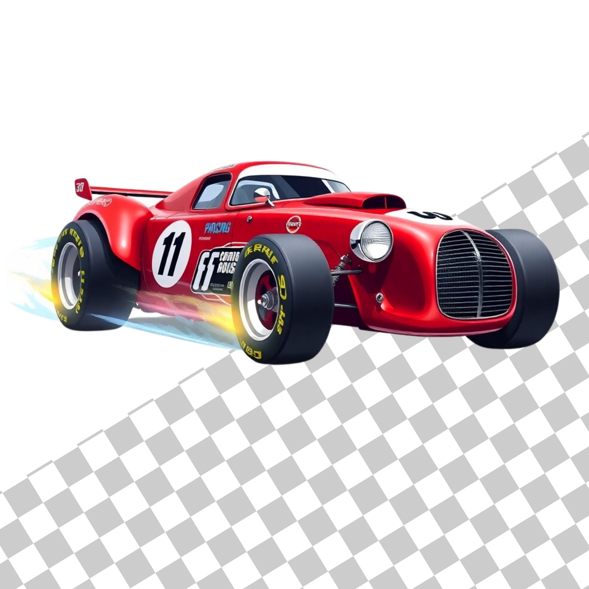 Little Racer Clipart - Watercolor Cute Kids Racing Illustrations ...
