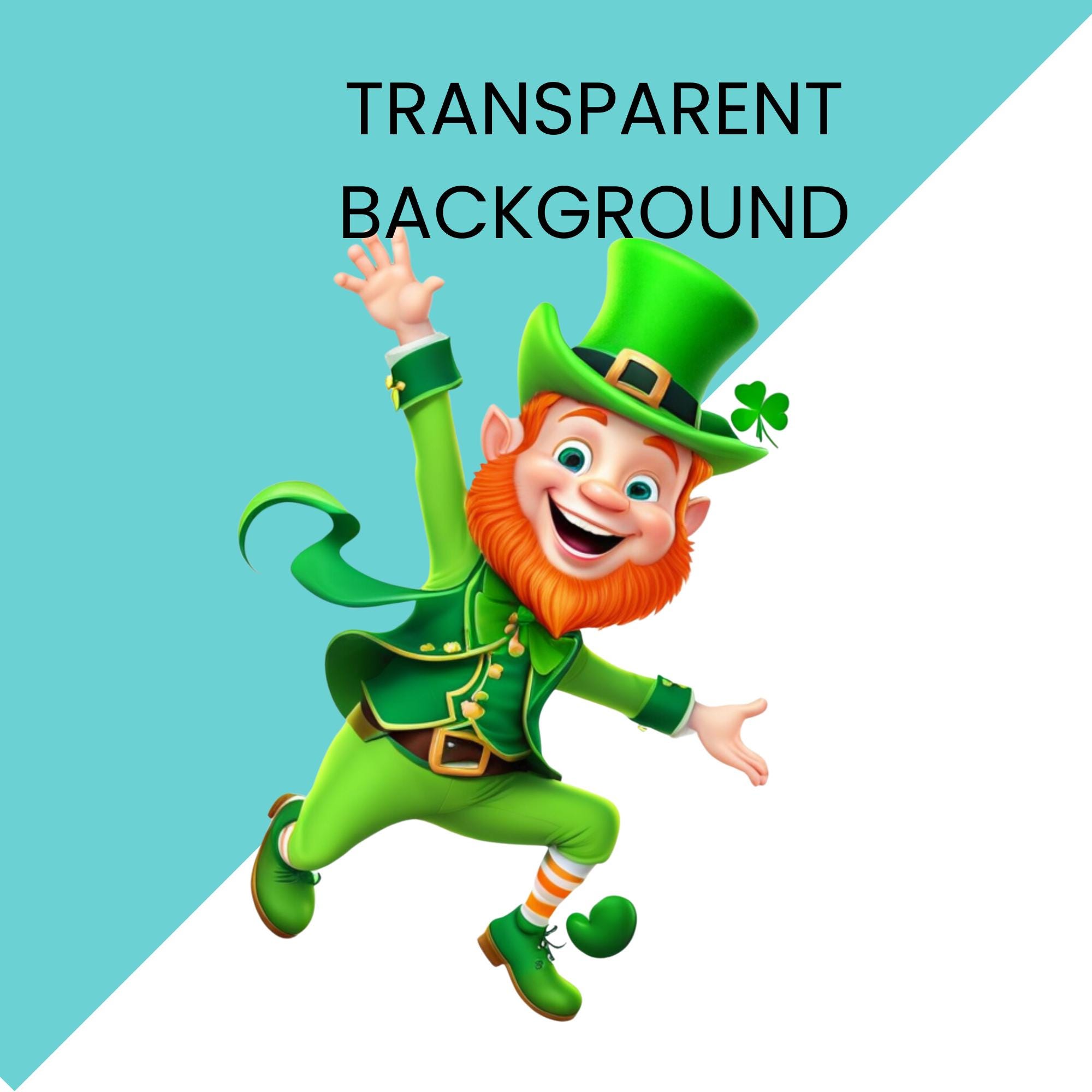 St Patricks Day Clipart, Leprechaun Clip Art, Shamrock PNG, Lucky Charm ...
