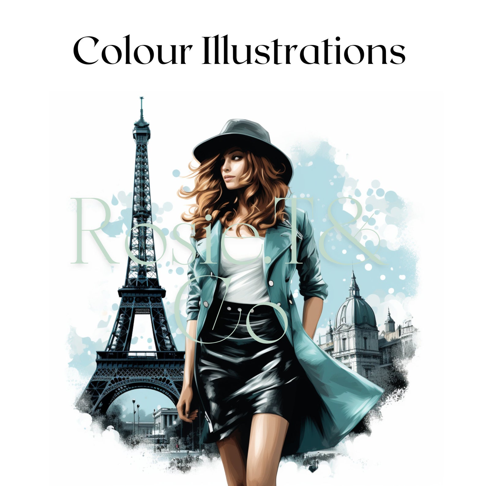 Paris Girls Clipart Spring Fashion Clipart Fashion Girl Clip Art ...