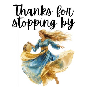 Women of the Bible Clipart, Printable Watercolor Art, Biblical ...