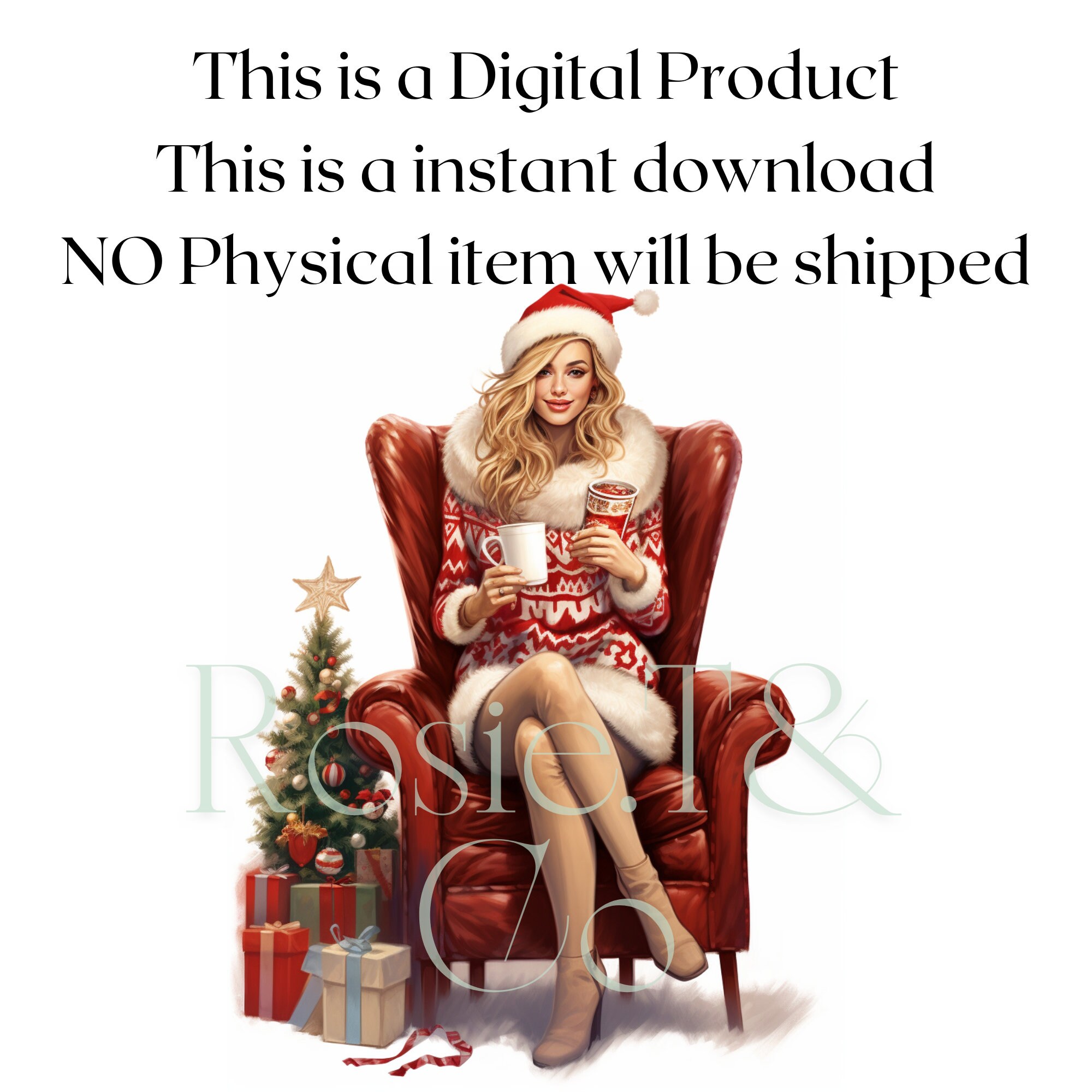80 Christmas Clipart Bundle, PNG Image Transparent, Xmas Clip Art ...
