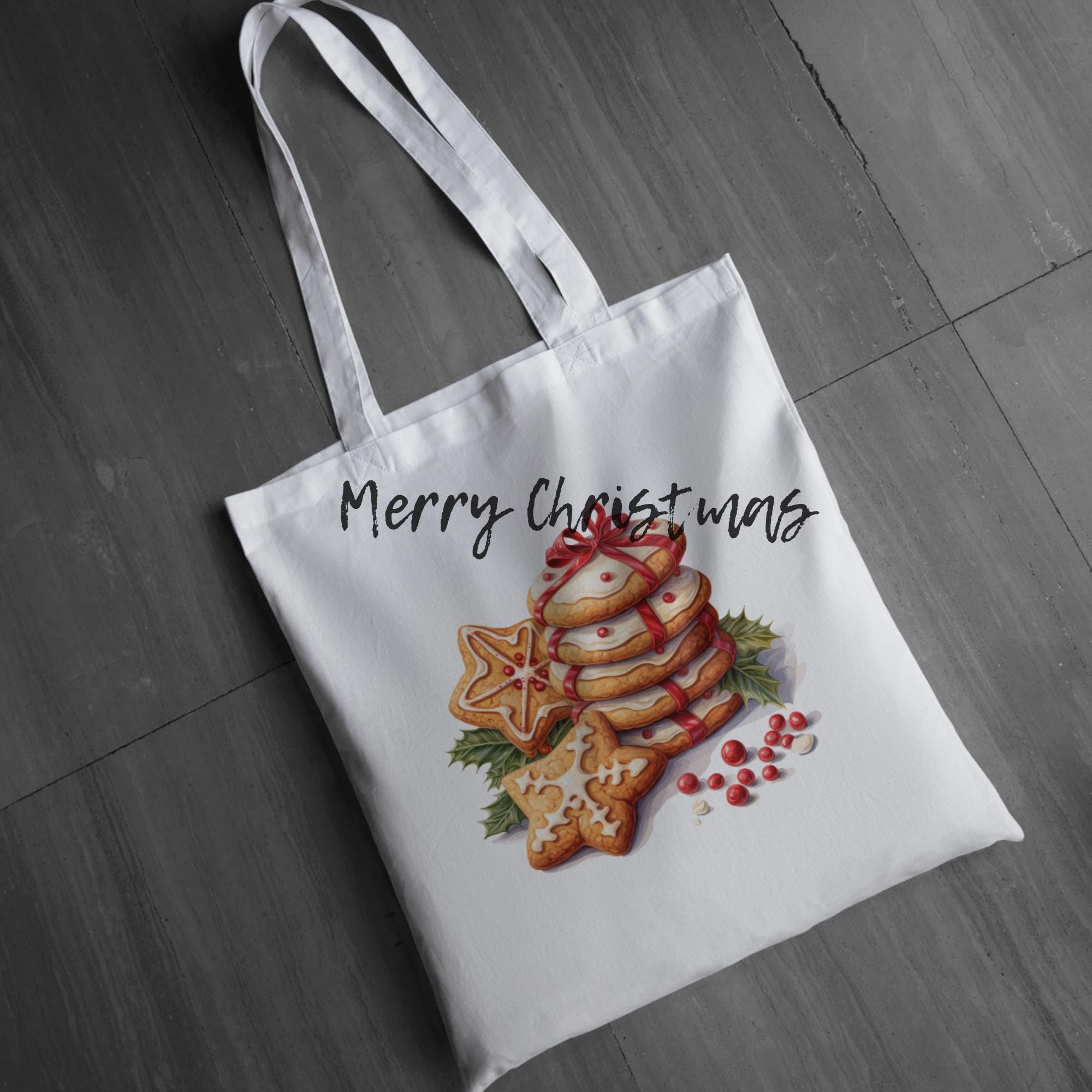 Christmas Cookie Clipart PNG | Gingerbread Clip Art Bundle | Holiday ...