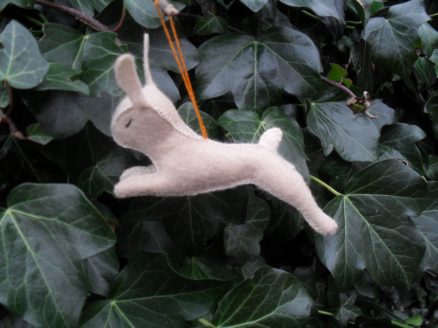 Hanging Hauntie Hare Felt Pdf Sewing Pattern. Christmas Tree, Easter or ...