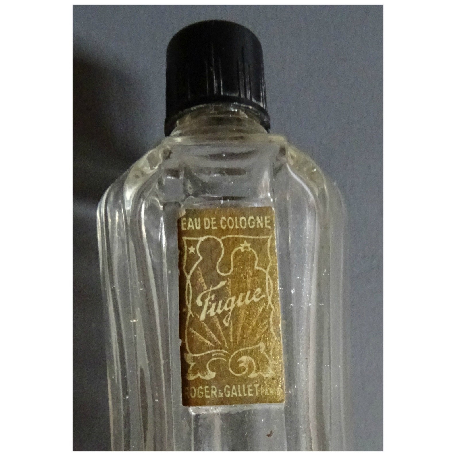 Vintage 1920s/20s Roger & Gallet FUGUE PERFUME BOTTLE Boudoir Display ...