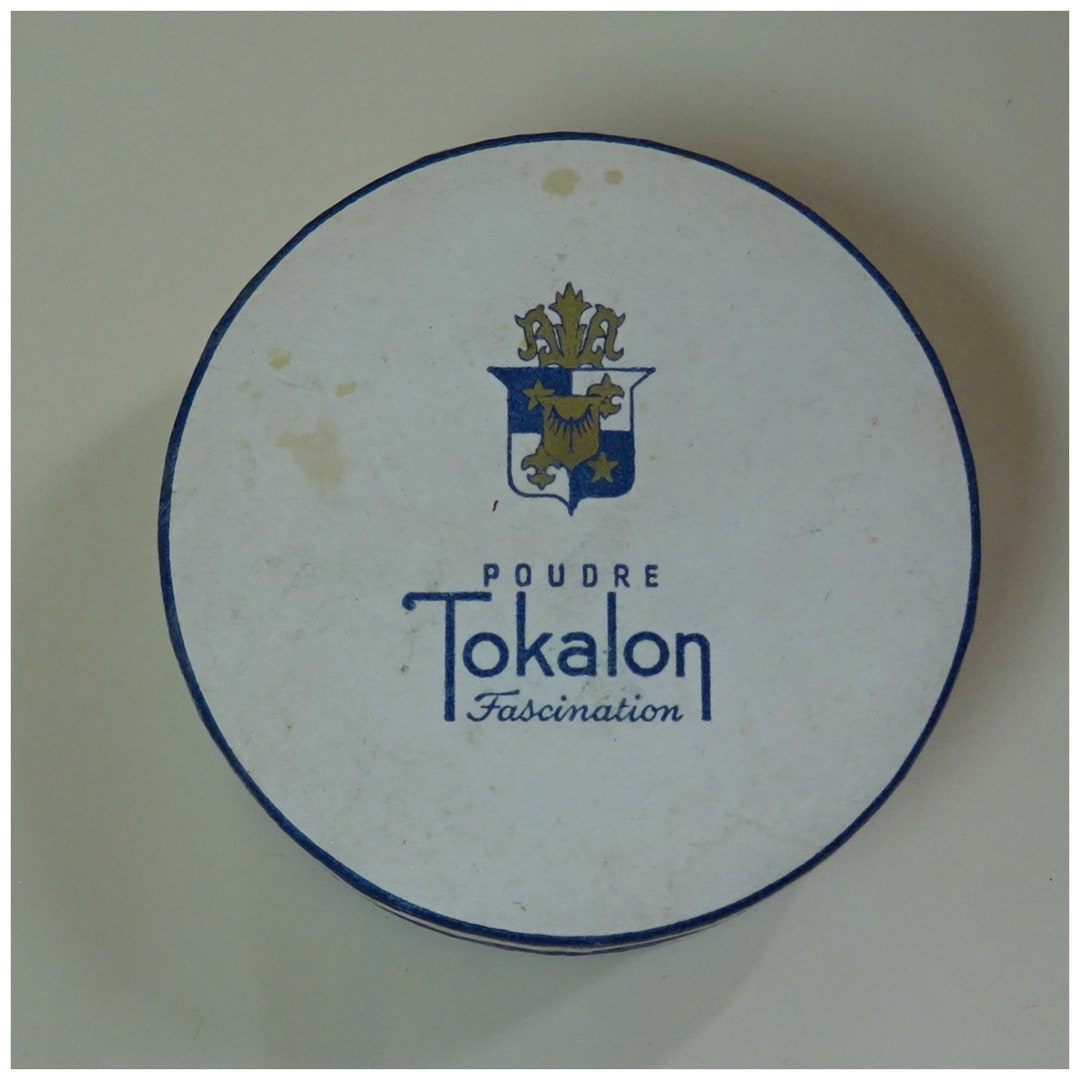 Vintage 1940s/40s 1950s/50s Tokalon FACE POWDER BOX Boudoir Display - Etsy