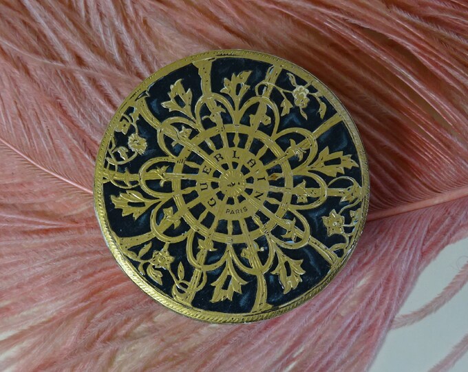 Vintage 1930s/30s Guerlain Shalimar FACE POWDER BOX Boudoir Display - Etsy