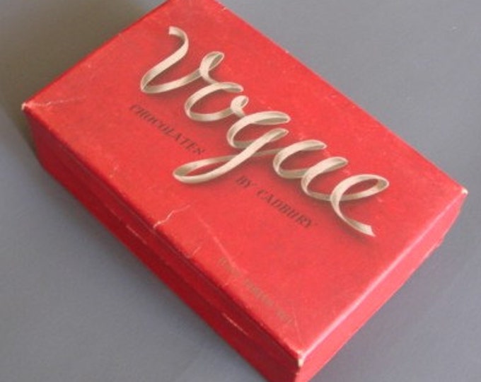 Vintage Original 1950s/50s Vogue Cadbury Chocolate Box Packaging - Etsy