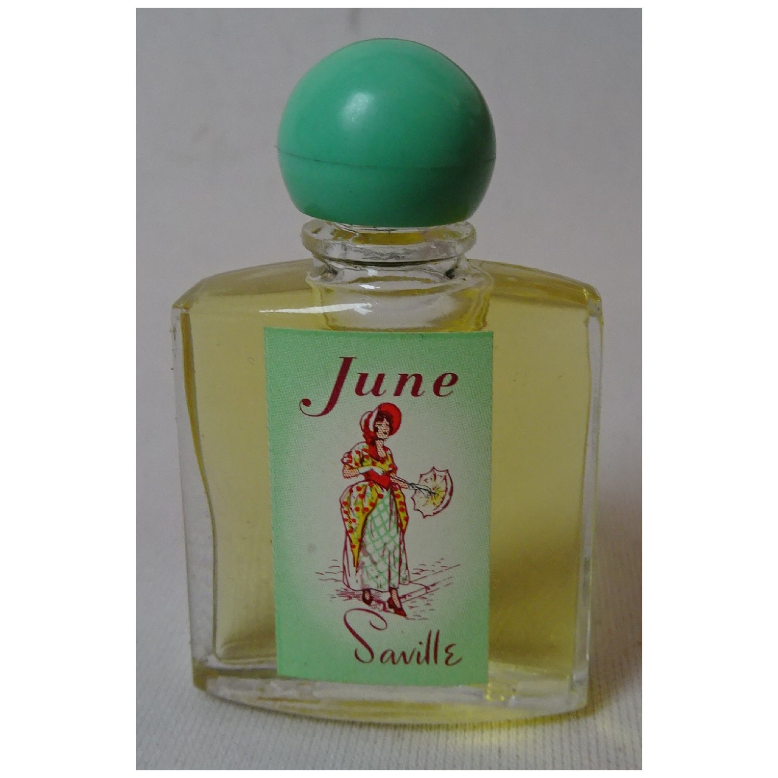 Vintage 1950s/50s Saville June PERFUME BOTTLE & BOX Boudoir | Etsy