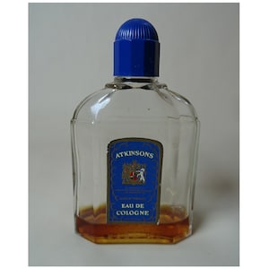 Vintage 1940s/40s 1950s/50s Eau De Cologne ATKINSONS PERFUME BOTTLE ...