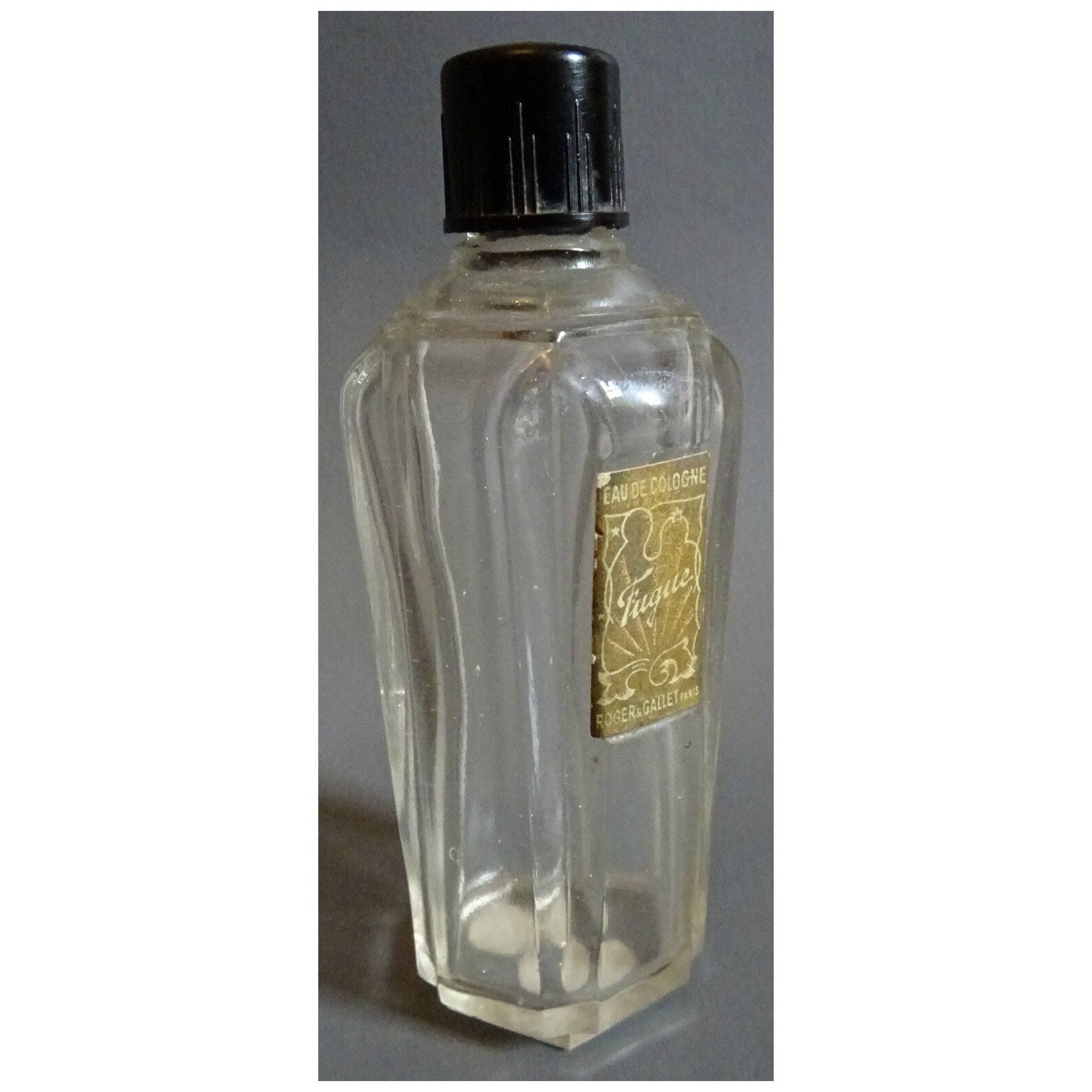 Vintage 1920s/20s Roger & Gallet FUGUE PERFUME BOTTLE Boudoir Display ...