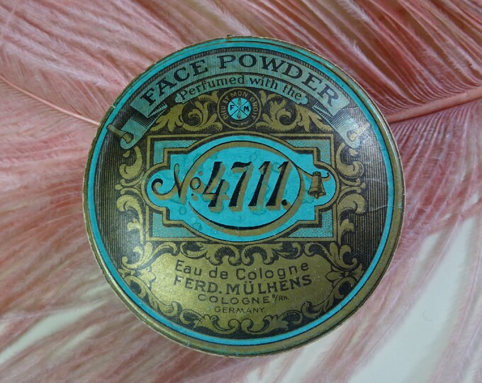 Vintage 1930s/30s 1940s/40s 4711 FACE POWDER BOX Packaging Boudoir - Etsy