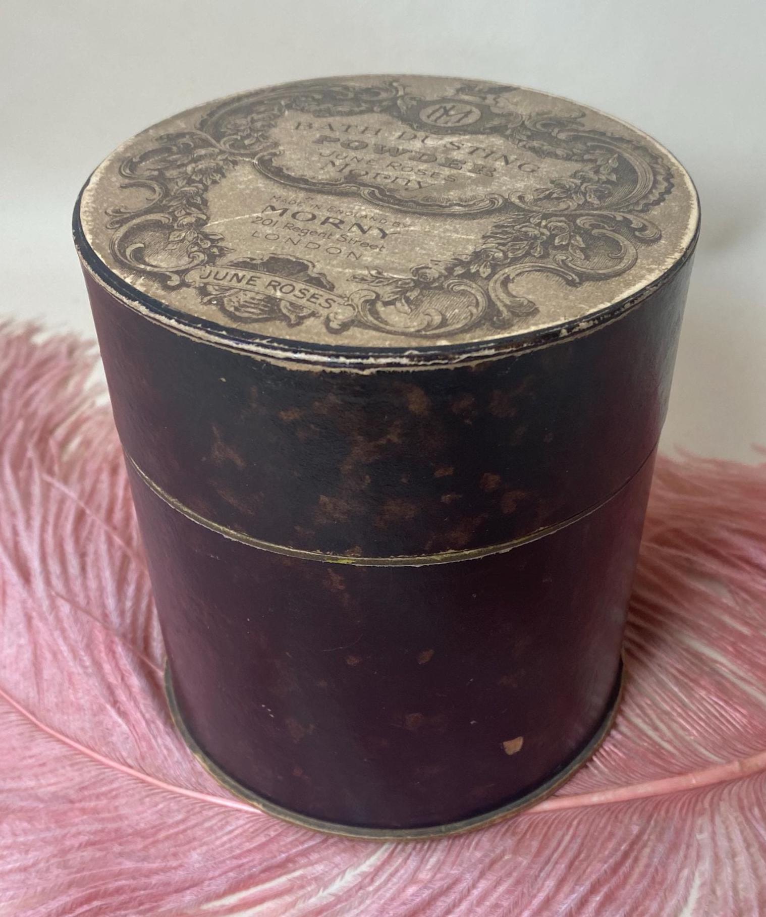 Vintage 1910s/10s 1920s/20s Morny June Roses DUSTING POWDER BOX ...