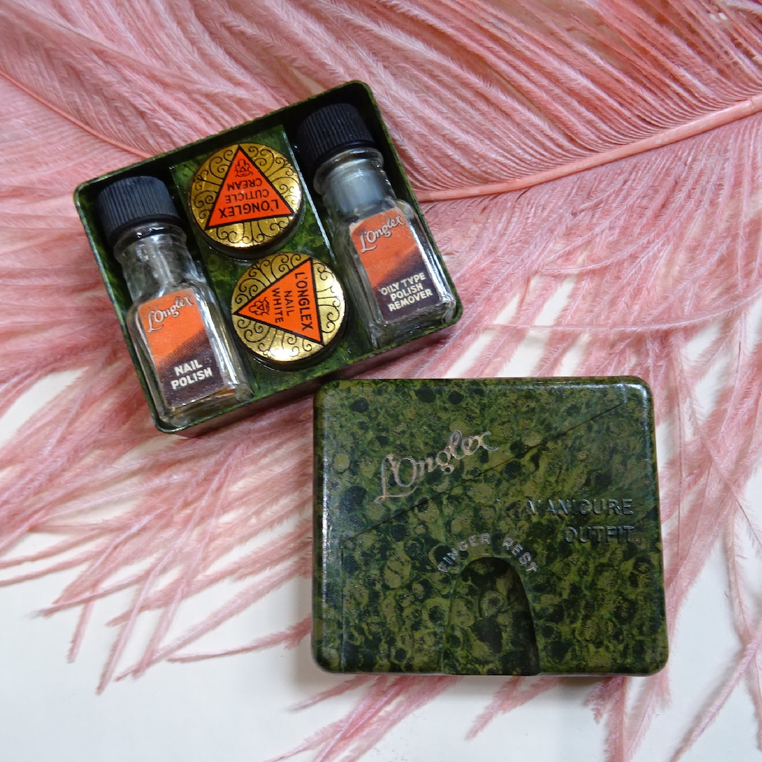 Vintage 1920s/20s 1930s/30s L'onglex LONGLEX MANICURE SET Packaging ...