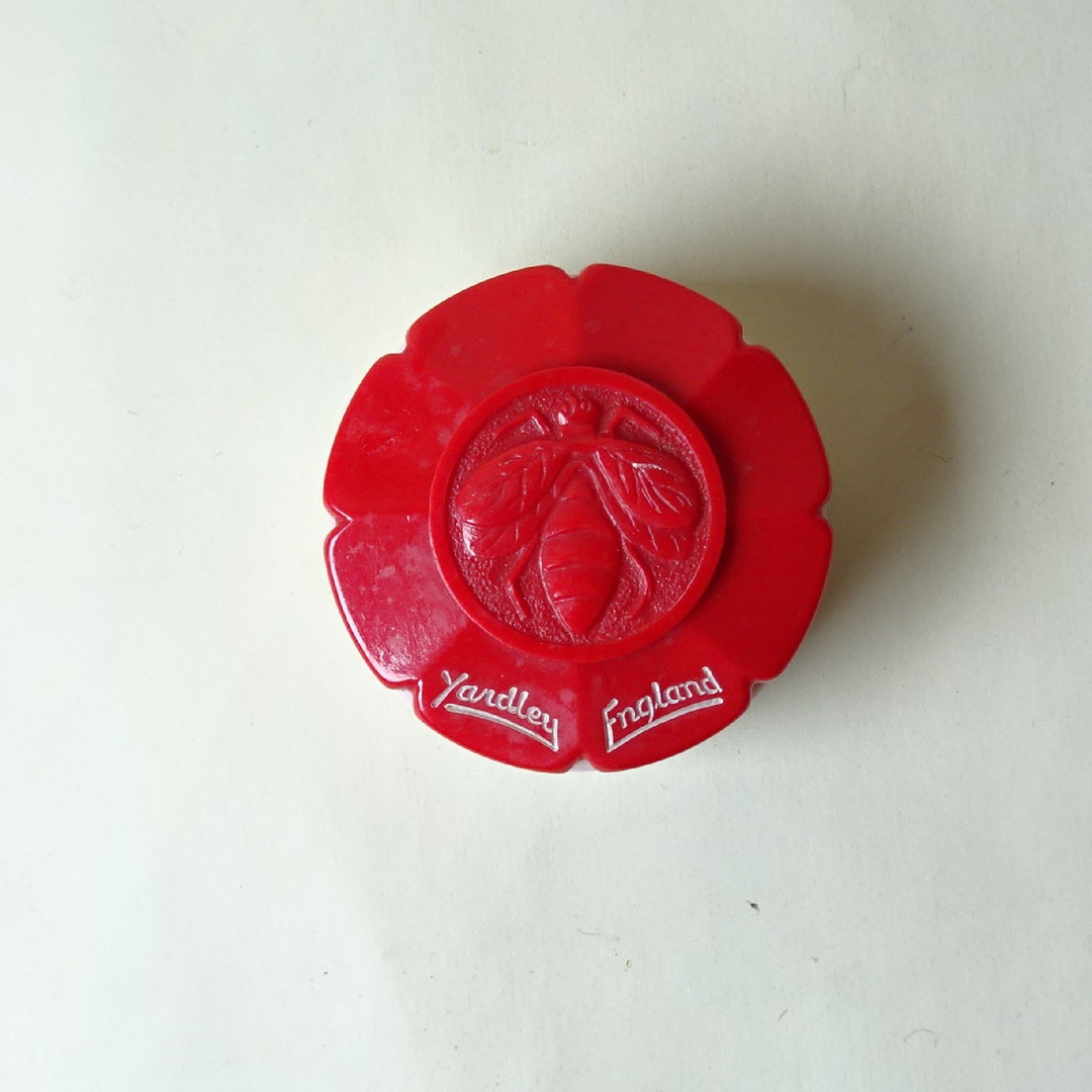 Vintage 1940s/40s 1950s/50s Yardley Bee ROUGE/BLUSHER POT Packaging ...