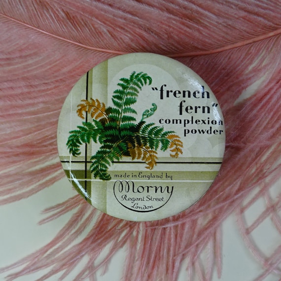 Vintage 1930s/30s 1940s/40s Morny French Fern FACE POWDER BOX - Etsy