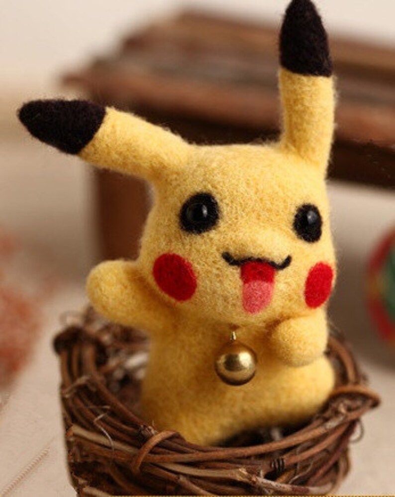 Wool Needle Felted Felting Cute Manga Animation Animate Character Kit ...