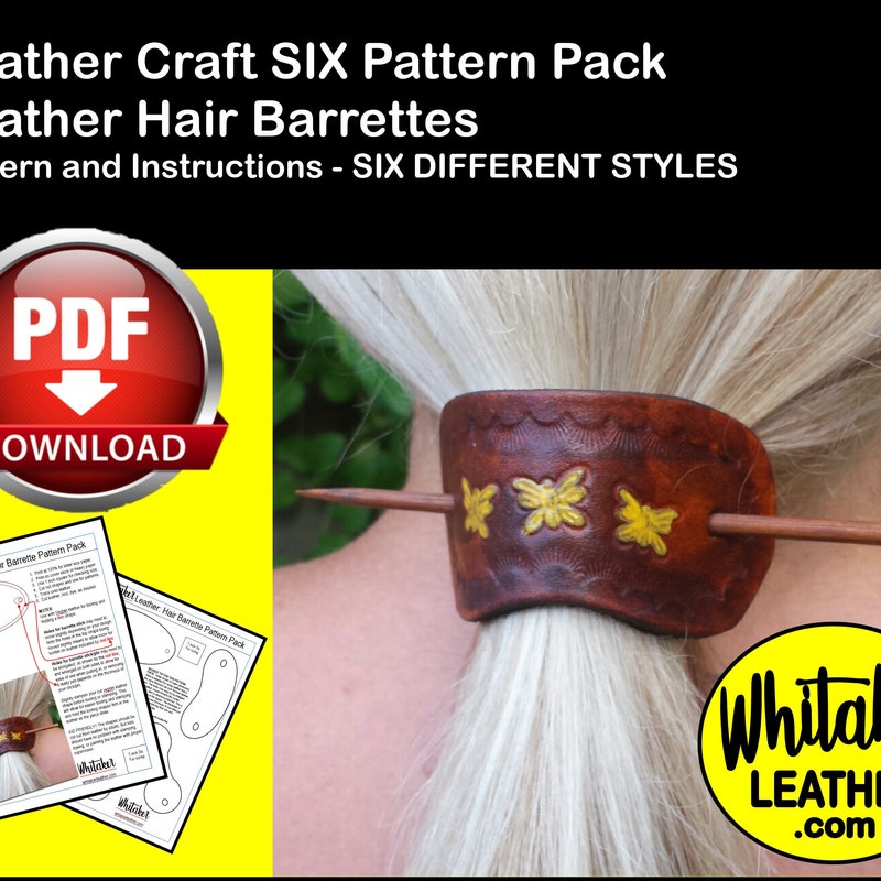 Leather Hair Wrap - Etsy