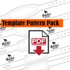 Template: Fancy Scalloped Tack Set - Etsy