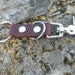 Double Ring Latigo Leather Key Fob / Chain - Etsy