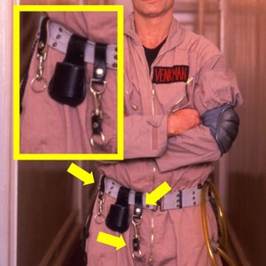Ghostbusters Leather Key Fob: Screen Accurate Cosplay Prop - Etsy
