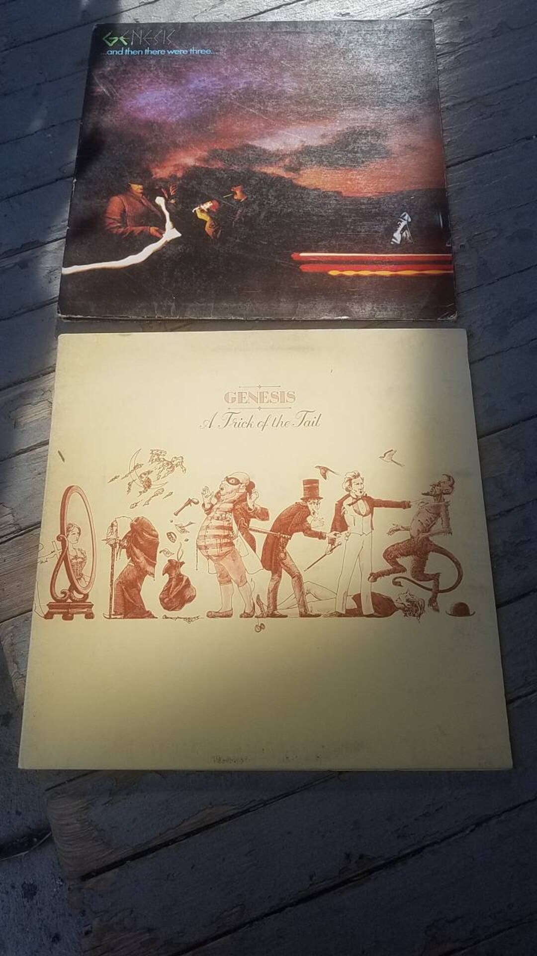 Vintage Audio Records Genesis Then There Were Three a Trick of - Etsy