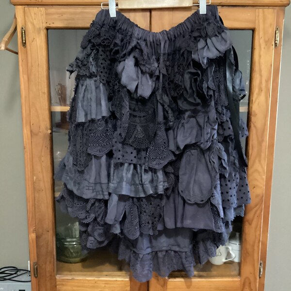 Tattered Skirt - Etsy
