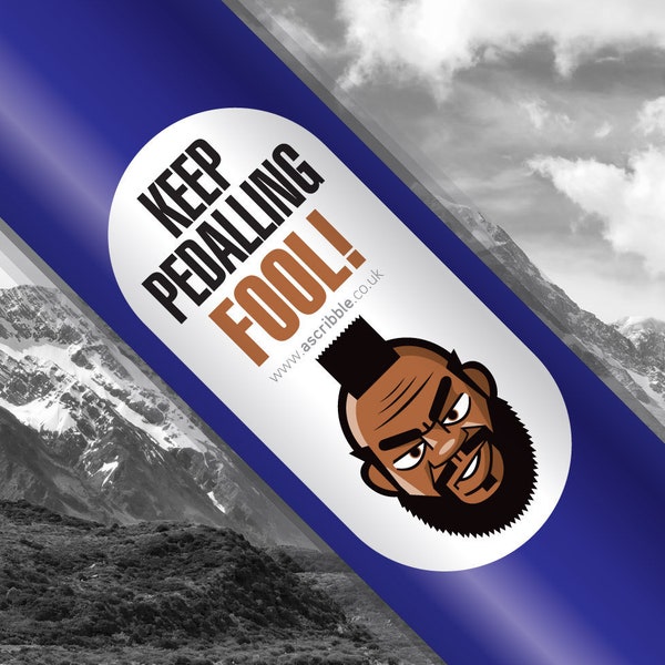 Bike Top Tube Sticker - Etsy