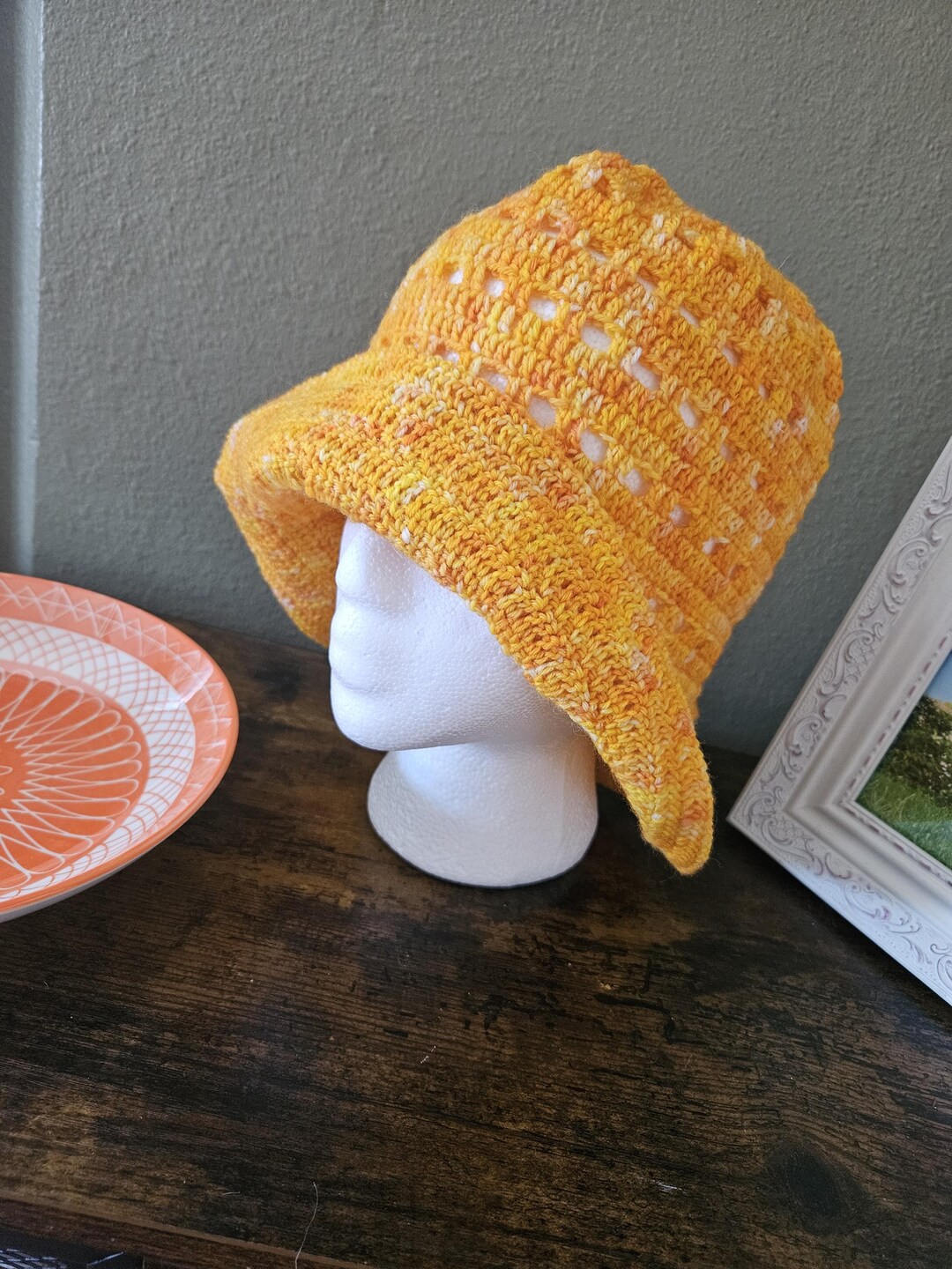 Pattern/tangy Bucket Sunhat Crochet Pattern/bucket Hat Pattern/sun Hat ...